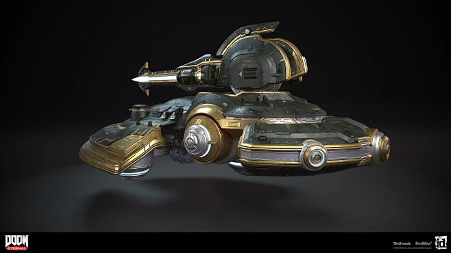 Doom Eternal DLC, Robert Hodri : Vehicles I worked on. Concepts ...