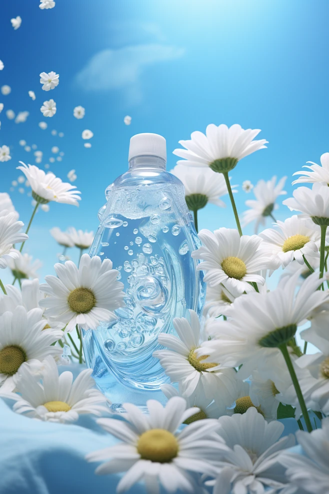 geomyidae_Light_blue_laundry_detergent_Sky_flowers_Product_phot ...