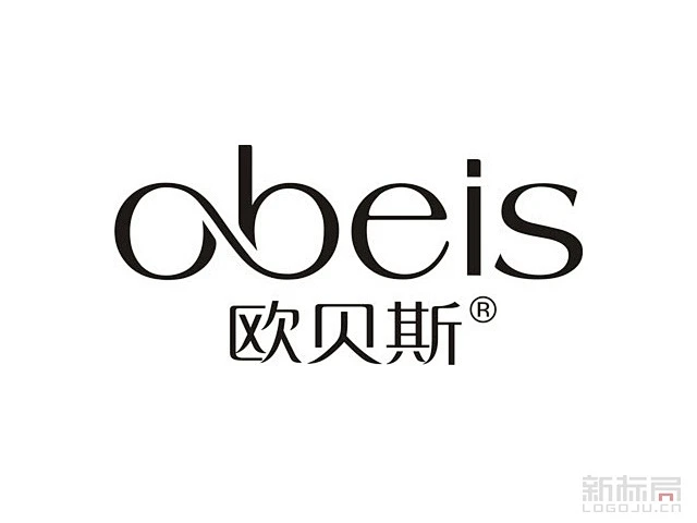 obeis欧贝斯化妆品品牌标志logo-花瓣网