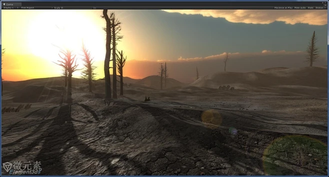 unity资源2个场景，N多物件Wasteland Environment-Unity3D-微元素Element3ds - Powered by Discuz!-花瓣网