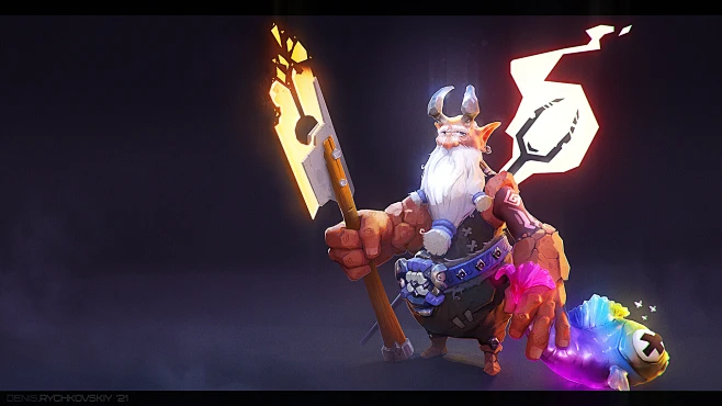 O'mnom, Denis "D.Z.Robo" Rychkovskiy : Old and wise master O'mnom.-花瓣网