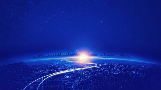 科技背景 汇聚 曲线 建筑 背景素材@多梦PPT⇦ https://huaban.com/user/tooodream-花瓣网