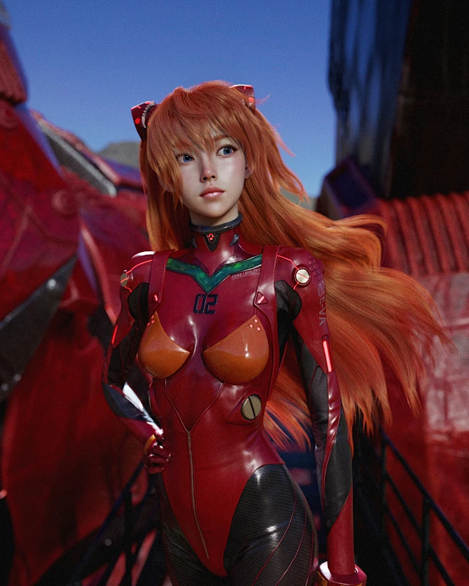 ASUKA_EVA02-花瓣网