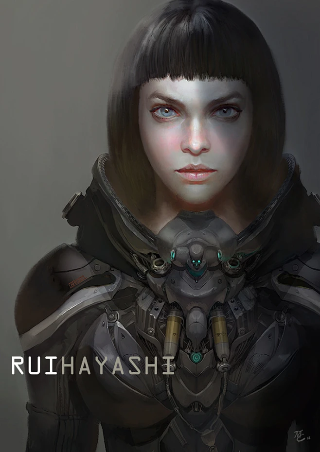 CHARACTER CONCEPT RUI HYASHI by MichaelCTY - Michael Ting Yu Chang ...