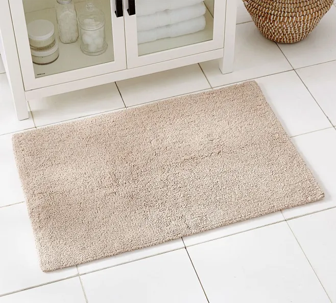 Classic Organic Loop Bath Mat-花瓣网