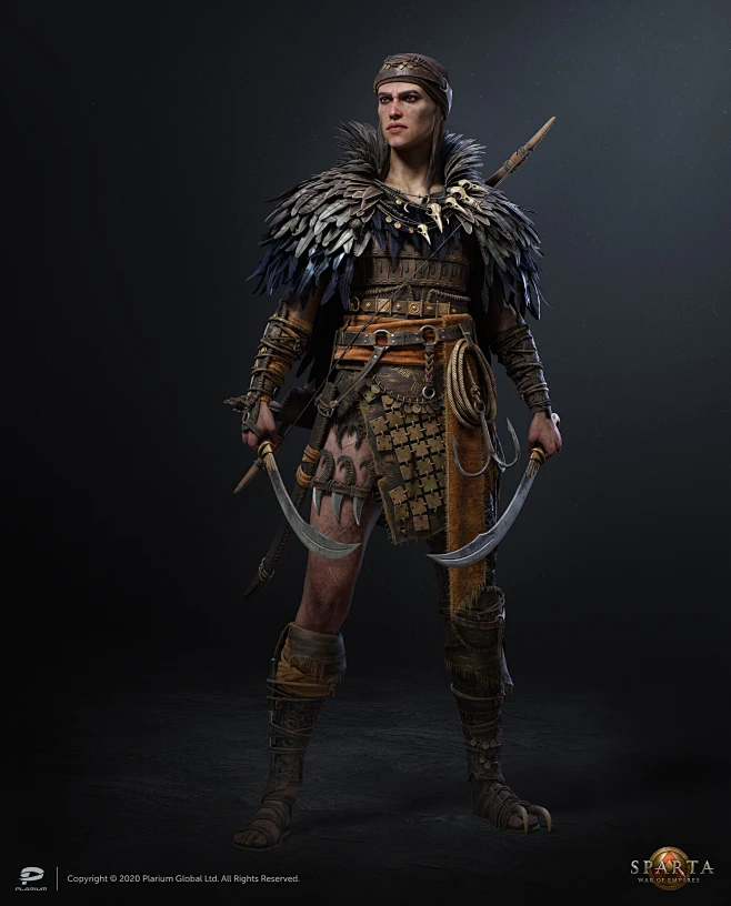Sparta: War Of Empires, Plarium Ukraine : 3D Character Art for Sparta ...