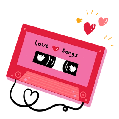 【米图网-52mitu.com】520 情人节 元素 磁带 CDCD-花瓣网