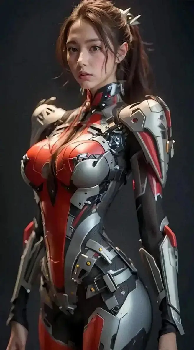 AI生成的超帅机甲图！-AI绘画/素材-微元素 - Element3ds.com!-花瓣网
