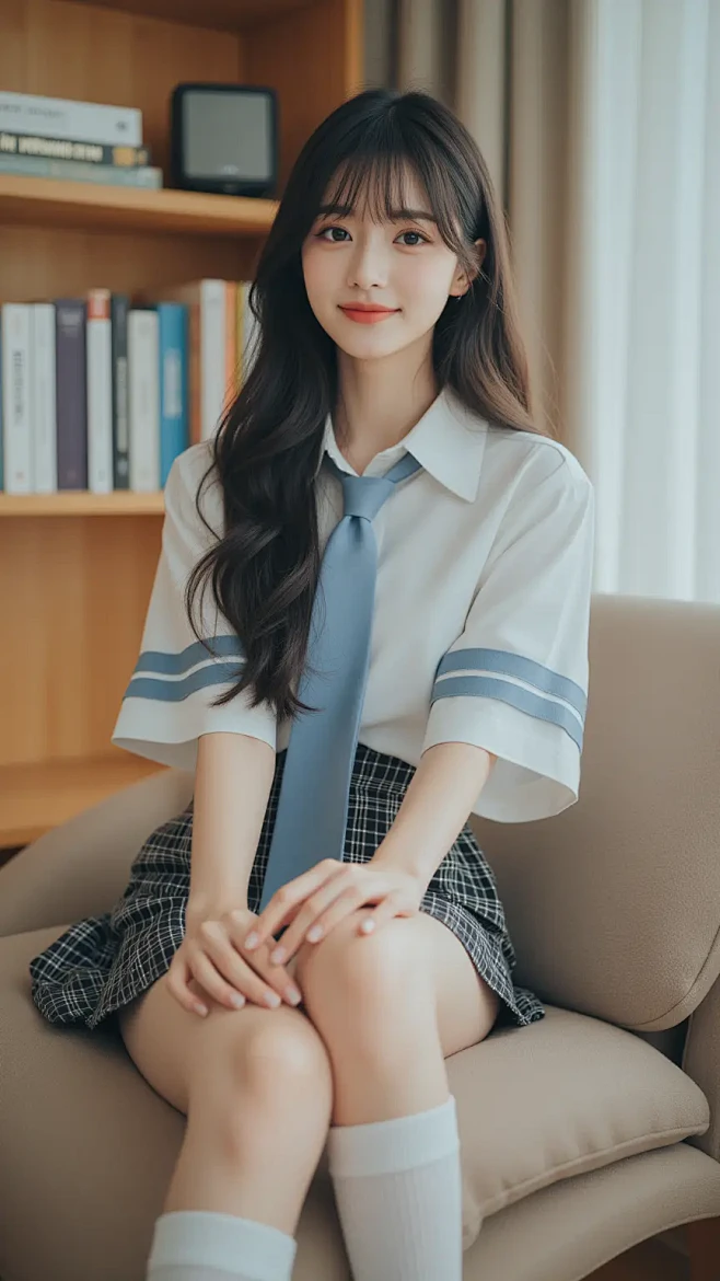 jk 女孩 | 无界AI : 无界AI，集prompt搜索、AI图库、AI创作、AI广场、词/图等为一体。提供一站式AI搜索-创作-交流-分享服务。-花瓣网