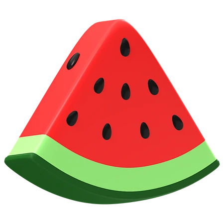 Watermelon 3D Icon-花瓣网