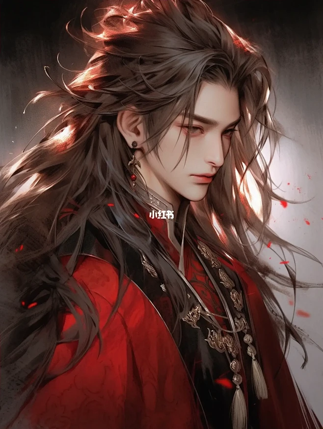 氛围感古风男头像-花瓣网