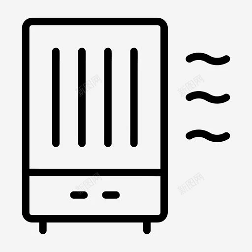 空气净化器电器清新剂 标志 UI图标 设计图片 免费下载 页面网页 平面电商 创意素材-花瓣网