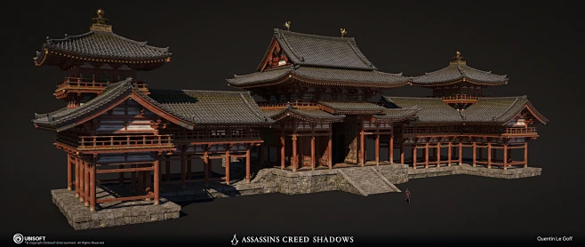 Assassin's Creed Shadows - Byodo-in Temple (平等院)-花瓣网