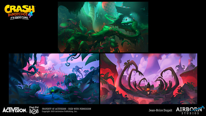{游戏系列} 美国 Crash 4（场景，角色，UI）