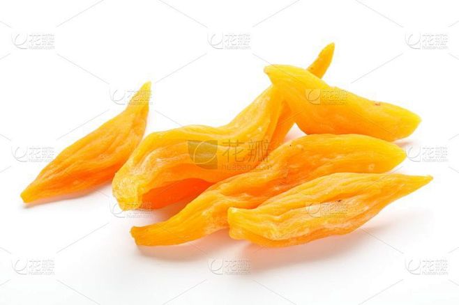 甘薯,干的,白色背景,素食,蔬菜,食品,干花,甜点心,甜食,自制的