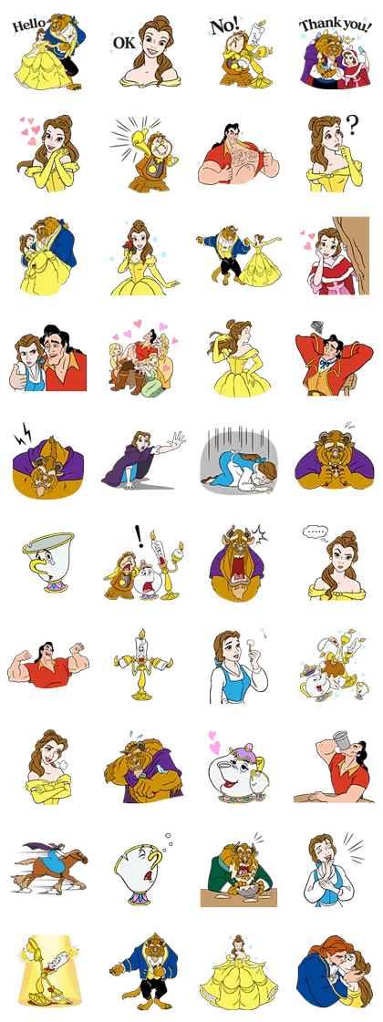 Tangled – LINE stickers | LINE STORE-花瓣网