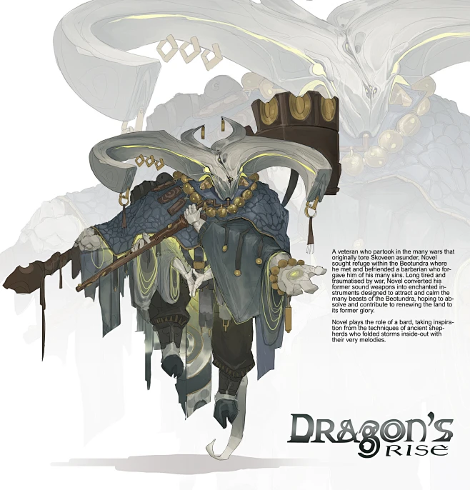 Dragon's Rise: The Forgotten Realms - Character Design -花瓣网