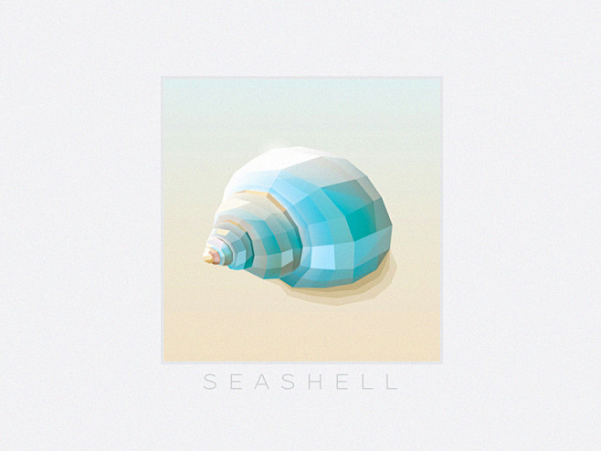 Geometric seashell