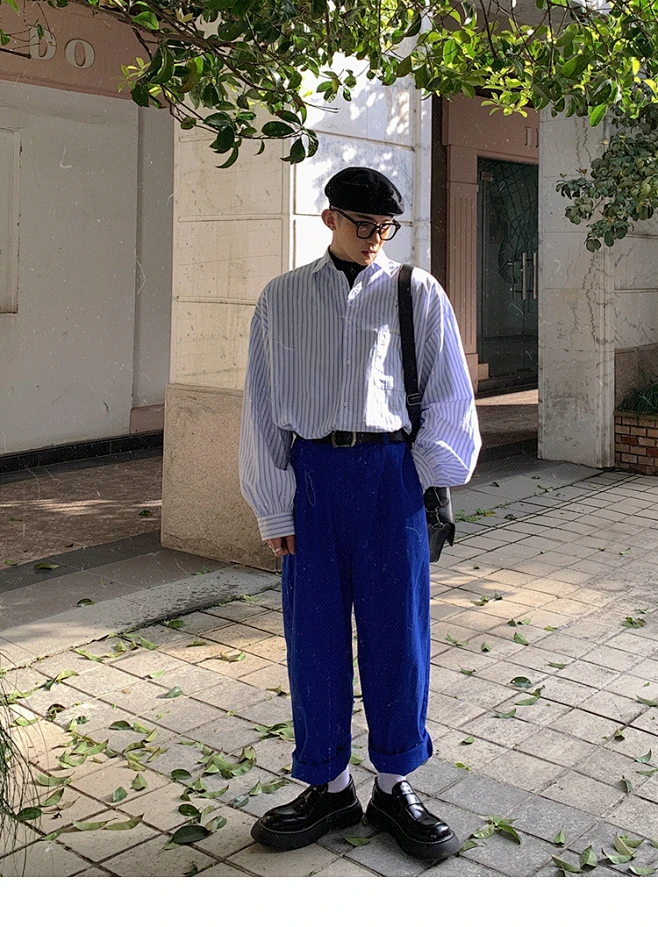 Aurocean 腰带 复古真牛皮带简约百搭学院风古着金属扣男女同款-淘宝网-花瓣网