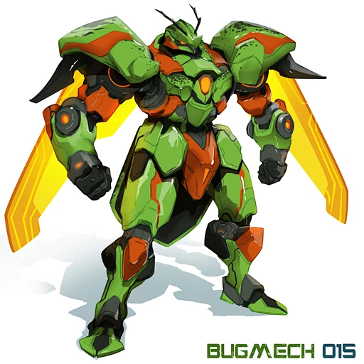 BugMechs on Behance-花瓣网