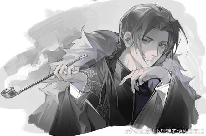 在暖灯下旋转的便利店香肠的照片 - 微相册-花瓣网