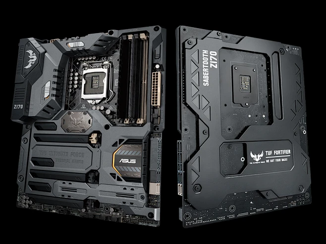 ASUS SABERTOOTH Z170 MK1 / Motherboard : Inspired by Futuristic ...