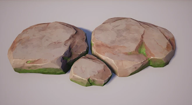 Ghibli Stones - Environment Breakdown - Jinwen Zhou-花瓣网