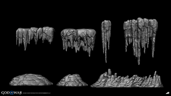 God Of War_Ragnarok _ Sculpts-花瓣网