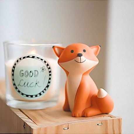 Cesar the fox money box