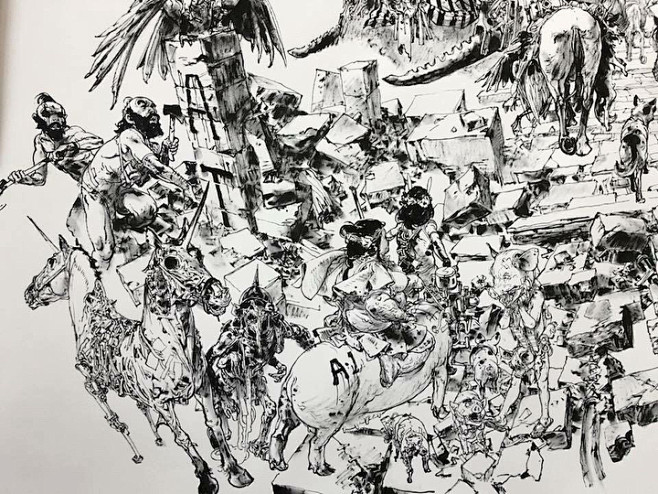 金政基素描作品集人物速写来自cgbook.cn (307)