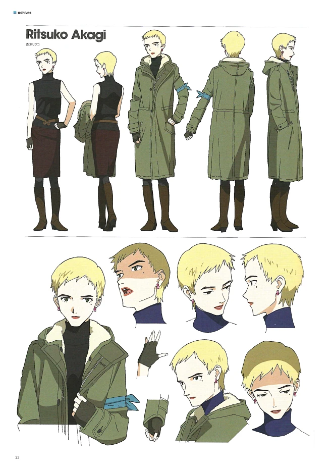 EVA剧场版Q 设定画集 - 板绘绘画教程学习公众号：板绘 (25)-花瓣网