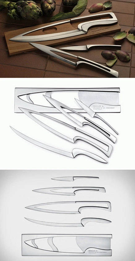 ®法国Deglon不锈钢组合刀具，好帅！-花瓣网