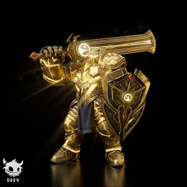 Hedera Guardian, Gold Knight-花瓣网