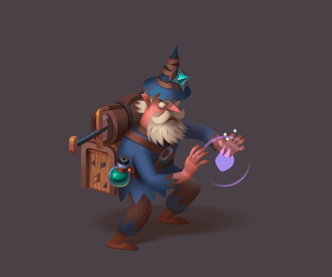 spine animation Spine 2D spine character animation 2D Animation idle ...