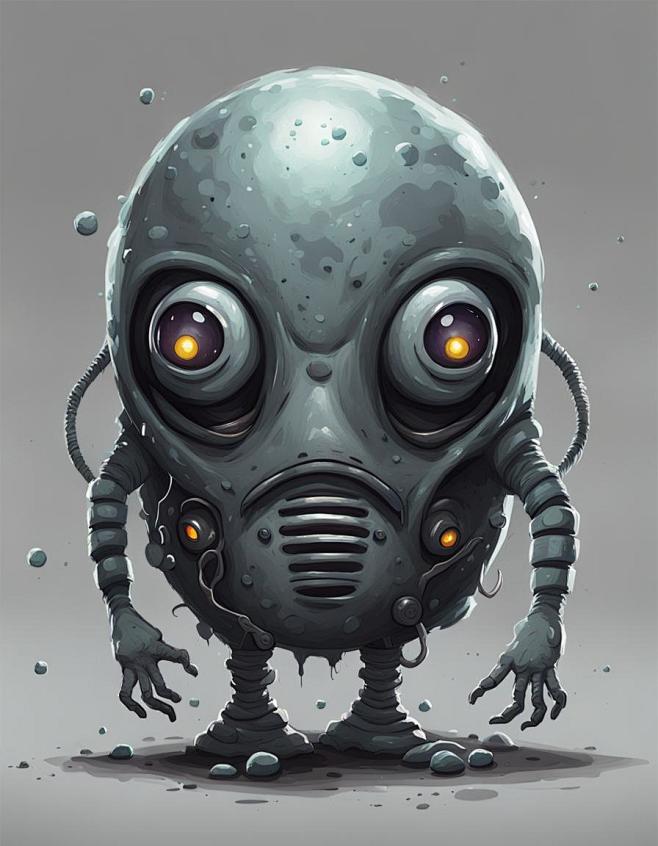 Alien machine blob httpst