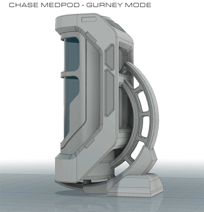MedPod, Ian Llanas : Chase's Med Pod from the animated series, "gen ...