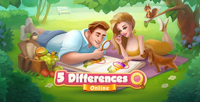Bella & Steve. 5 Differences Online-花瓣网