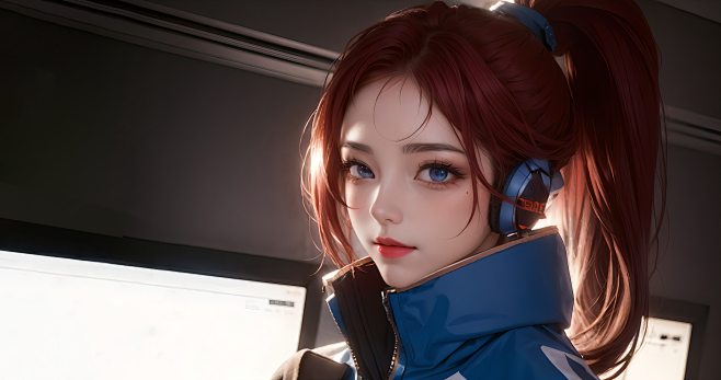 赛博朋克，高马尾yyds