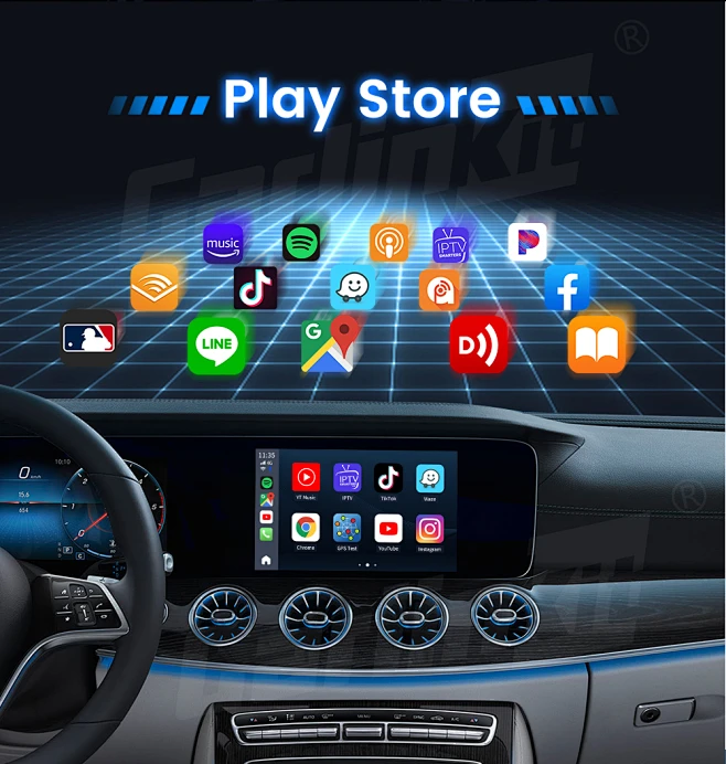 CarlinKit CarPlay Ai Box QCM6125 Android 12 Mini Wireless CarPlay ...