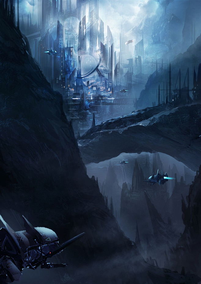 科幻未来场景 (5447)