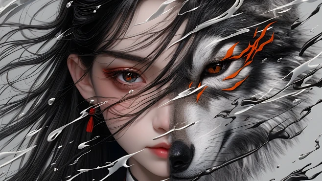 CXN-国风半脸-hzj(2)-花瓣网