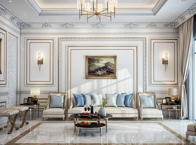 Classic Family setting design at Doha , Qatar : Classic Family setting design at Doha , Qatar-花瓣网