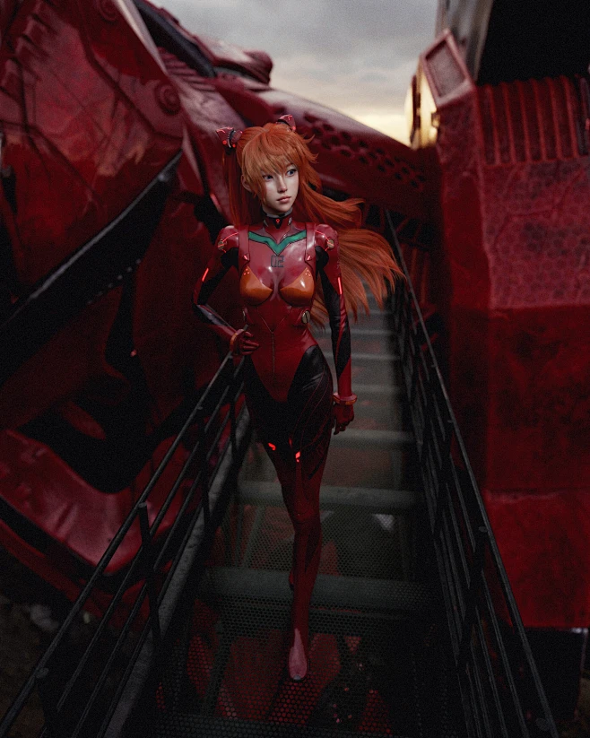 ASUKA_EVA02-花瓣网