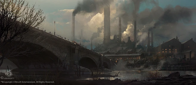 Assassin's Creed Syndicate Mood Artwork, Martin Deschambault : 2 years ...
