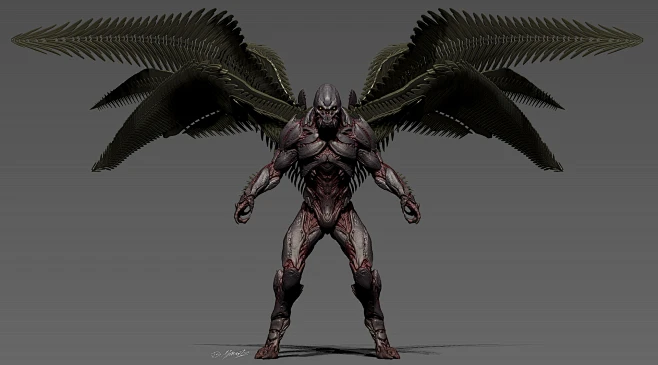 Parademon exploration for Justice League-花瓣网
