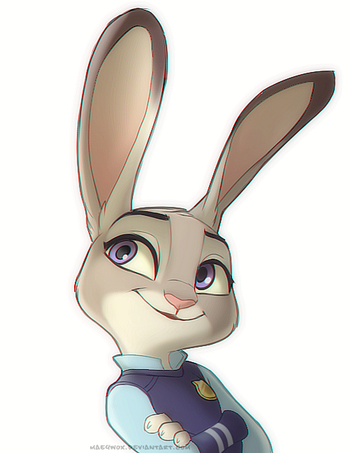 Zootopia - Judy by MaeyWox on DeviantArt可爱 lovely 萌 动物 人 动人 生动形象 萌物 Q版