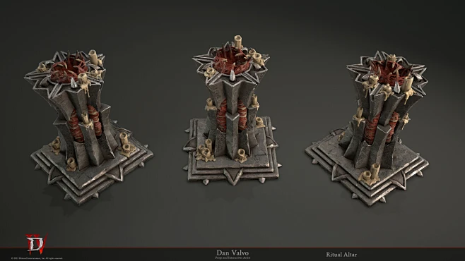 Diablo IV Props and Interactives-花瓣网