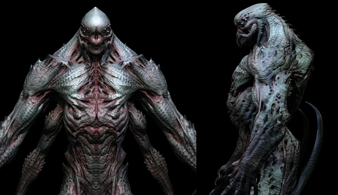 Alien Soldier-花瓣网