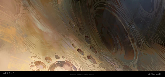 Arcane matte painting-花瓣网