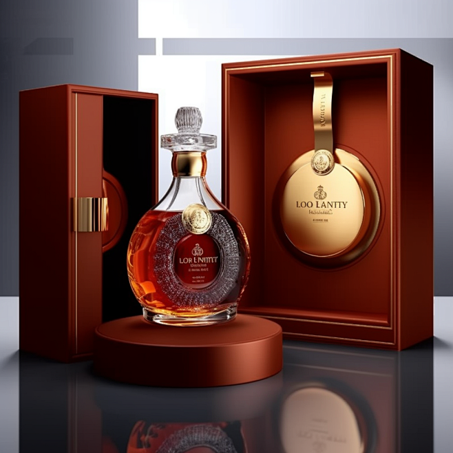 Lihe_Brandy_box_packaging_display_style_reference_Hennessy_and ...